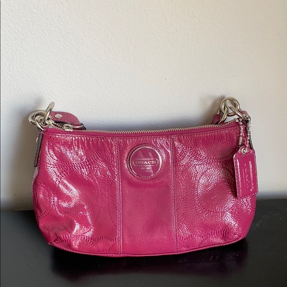 Coach | Bags | Coach Hot Pink Mini Tote | Poshmark